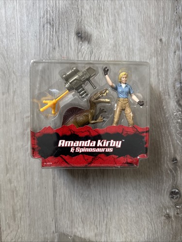 2000 Hasbro Jurassic Park III Amanda Kirby & Spinosaurus Action Figure ...