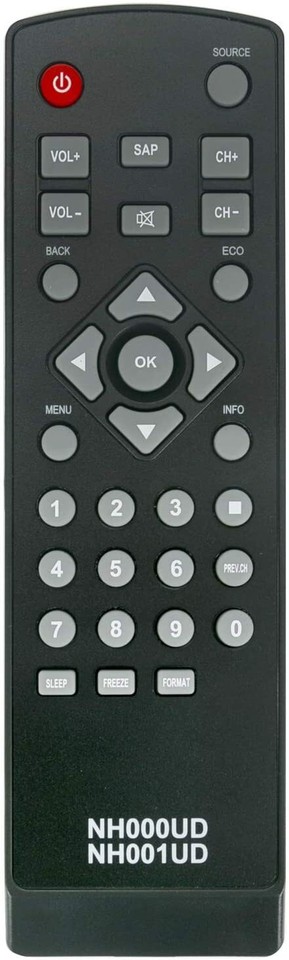 Replace Remote NH000UD NH001UD FOR Emerson Sylvania TV LC195SLX ...