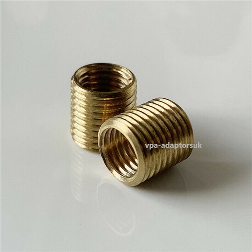 Fitting Reducer Metric M10X1.0 Male to M8X1 Female Thread Brass Adapter ...