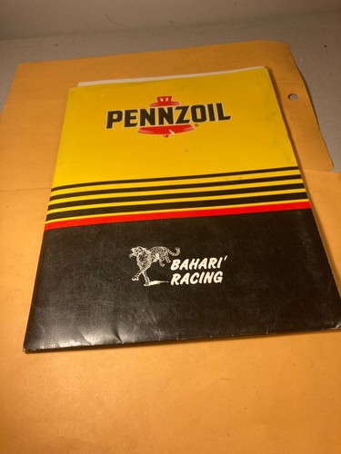 1995 Michael Waltrip Nascar Pennzoil Bahari Racing Team Press Media Kit ...