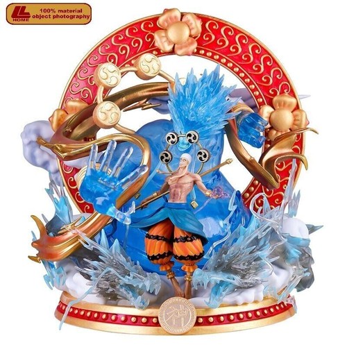 Anime One Piece Enel Stand Oversized Thunder God AMARU PVC Figure ...