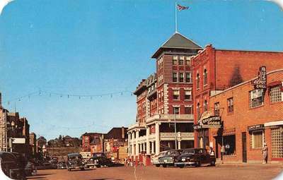 Kenora Ontario Canada Main Street Vintage Postcard J68653 | eBay