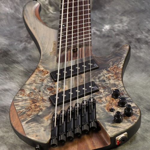 Ibanez EHB1506MS-BIF Black Ice Flat Headless 6-string bass with gig bag ...