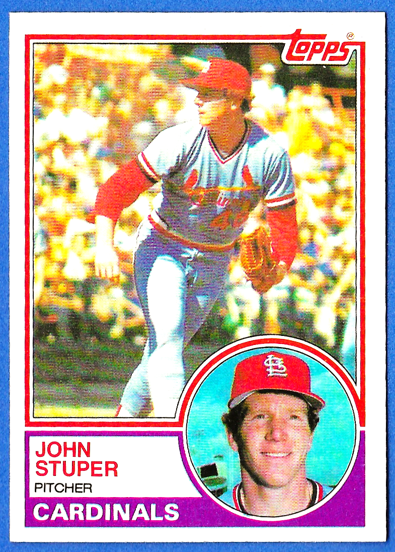 1983 Topps - #363 John Stuper (RC) for sale online | eBay