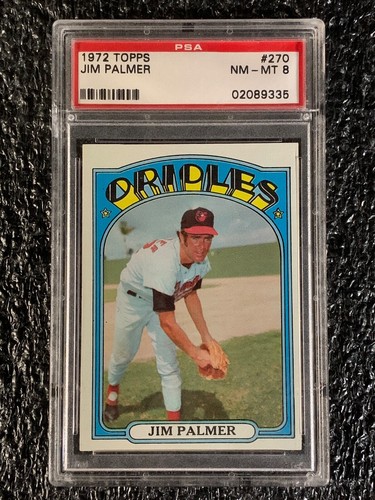 1972 Topps Baseball #270 Jim Palmer PSA 8 | eBay