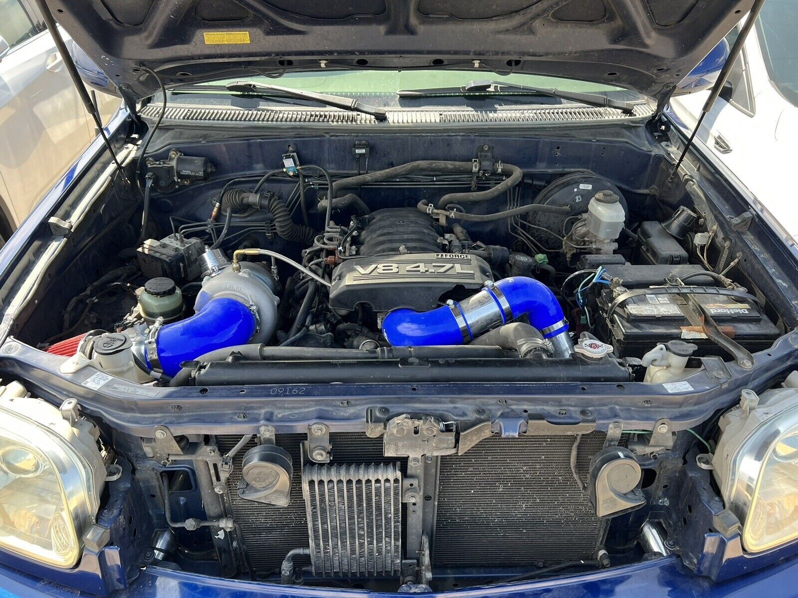 NEW 4.7 JDM Single T4 Turbo Kit 2UZ-FE 2UZFE 2UZ FOR 4Runner Land ...