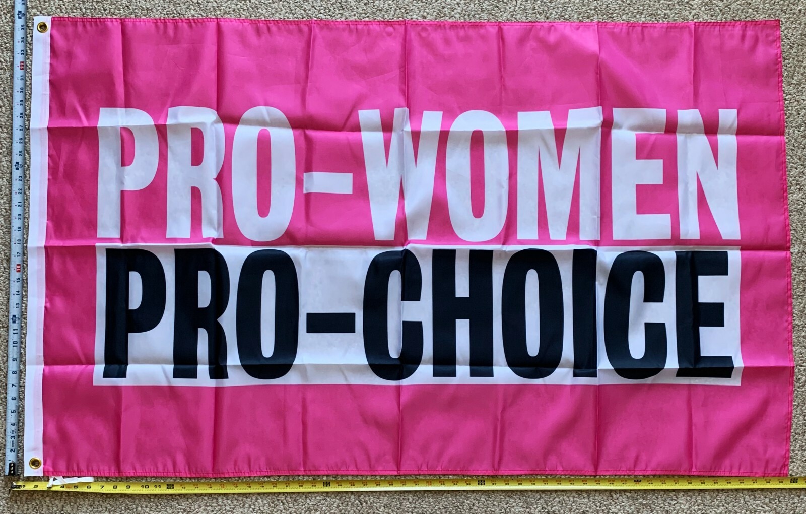 Pro Women Pro Choice Flag FREE SHIPPING Pro Life Love P Trump Biden USA ...