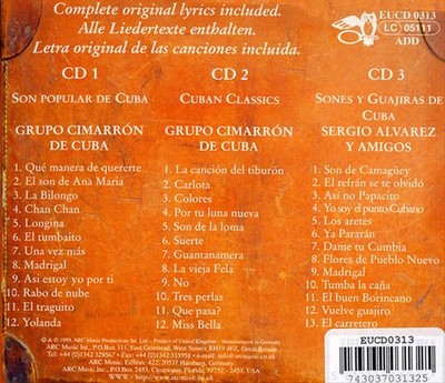 VARIOUS ARTISTS - LA MUSICA CUBANA [ARC] NEW CD 743037031325| eBay