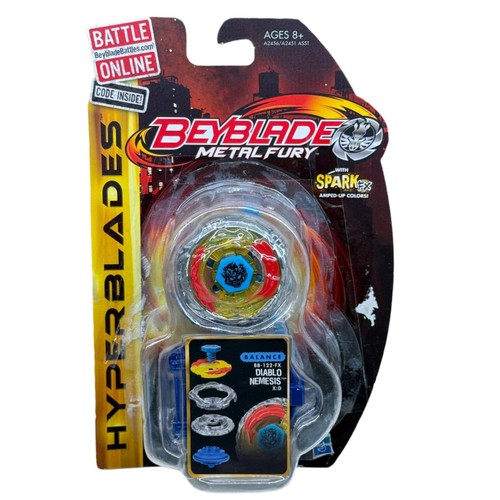 Hasbro Metal Fury Hyperblades BB-122-FX Diablo Nemesis SparkFX | eBay