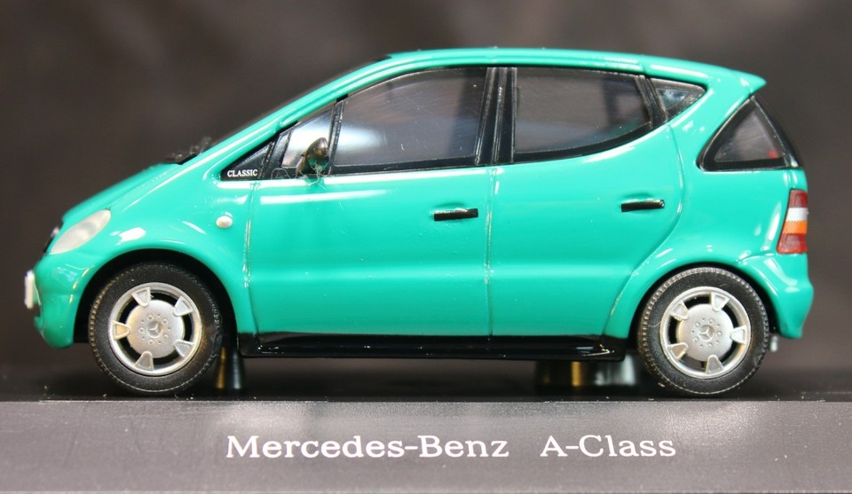 Mercedes Benz A-Class Green 1:43 Car Diecast Modellauto Collection | eBay