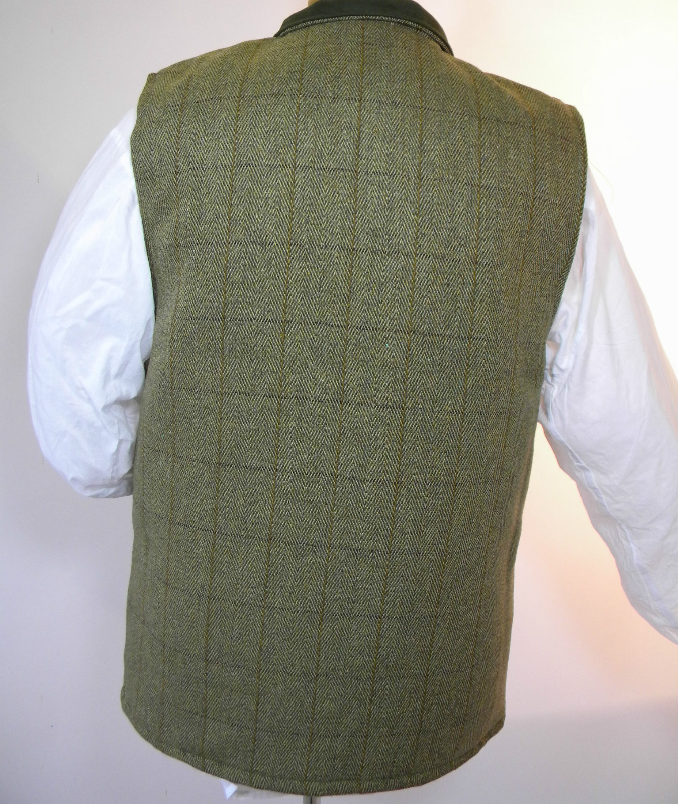 Campbell Cooper Men's Tweed Shooting Riding Hunting Waistcoat Green New ...