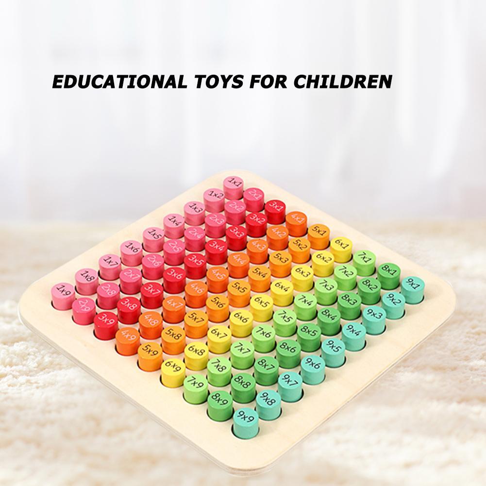 9x9 Figure Blocks Baby Wood Educational Toy Durable Teaching Aids | eBay