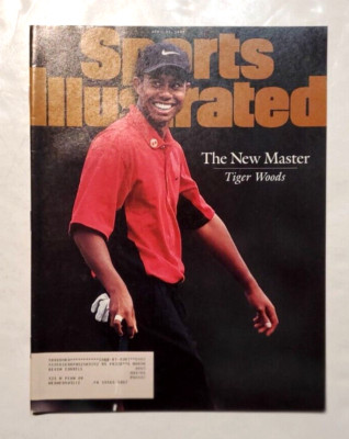 Sports Illustrated April 21, 1997 Issue Tiger Woods 'The New Master' | eBay