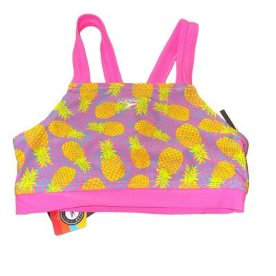 NWT Speedo Pineapple Bikini Top | eBay