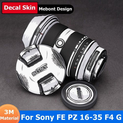 For Sony FE PZ 16-35mm F4 G Decal Skin Camera Lens Sticker Vinyl Wrap ...