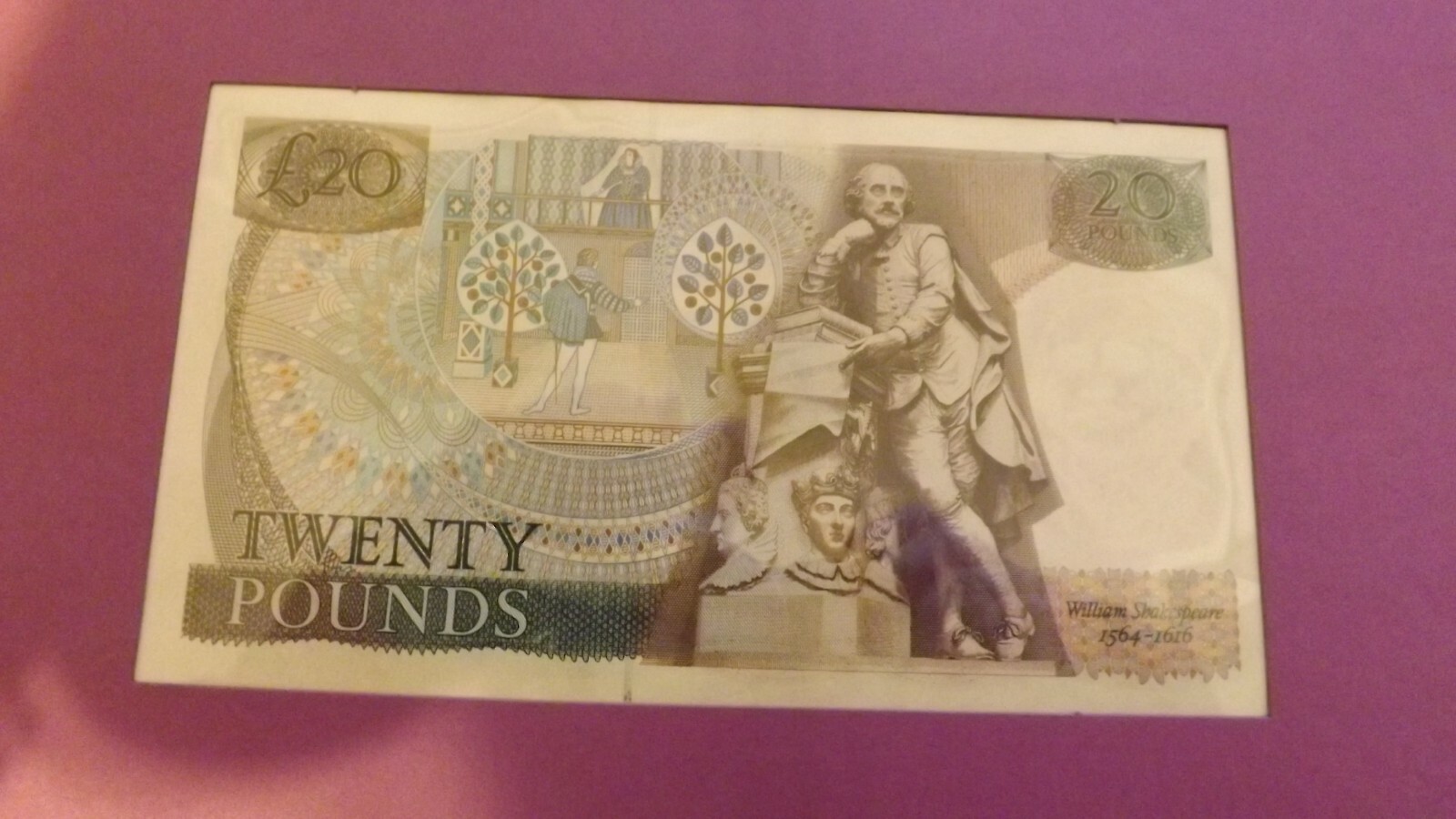 RARE 20 POUND PORTFOLIO MATCHED NOTES HAND MADE BY BANK OF ENGLAND ...