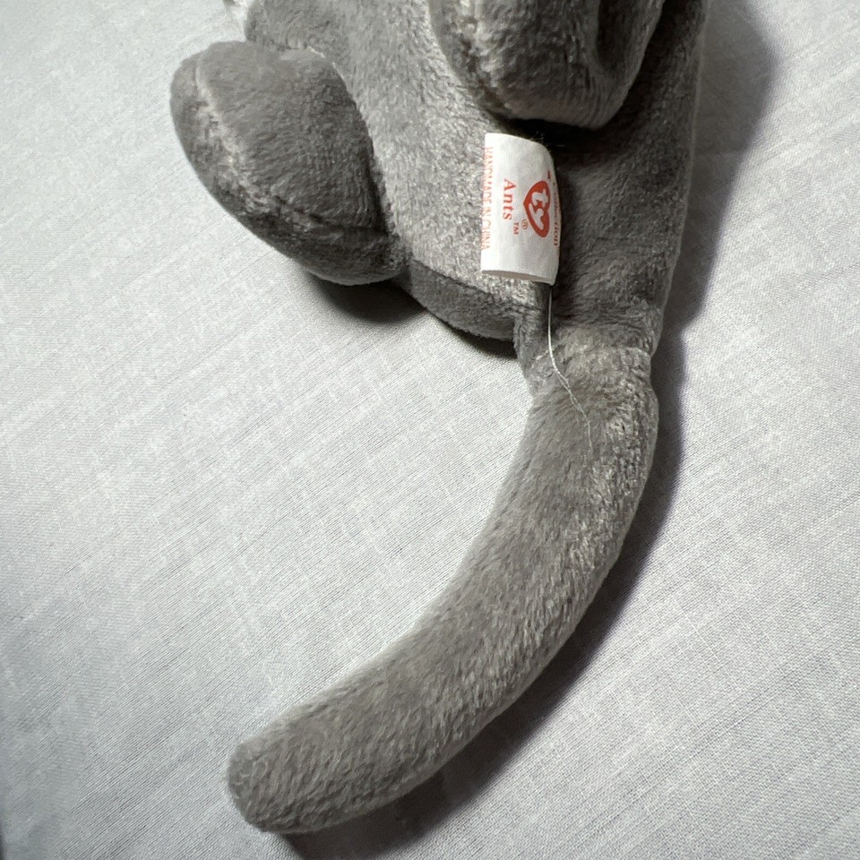 Vintage TY Beanie Babies Baby Anteater Ants Soft Plush Toy 10” | eBay