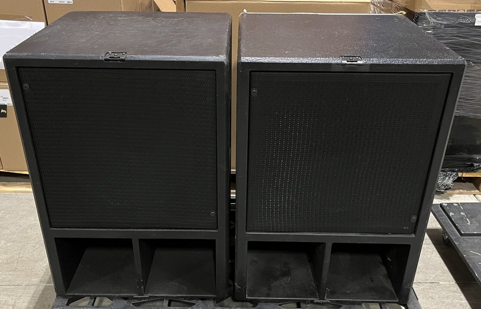 Clair Brothers ML-18 Mid-Bass Passive Loudspeaker Pair, NL4 and EP-4 ...