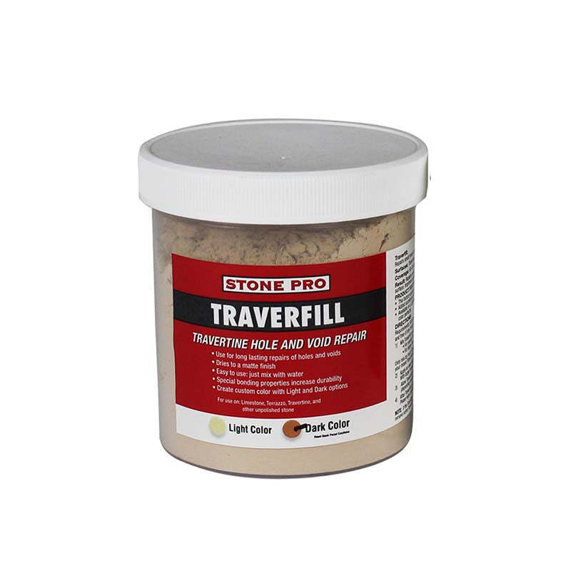 Traverfill Kit – Fill & Repair Travertine Holes & Cracks with Color ...