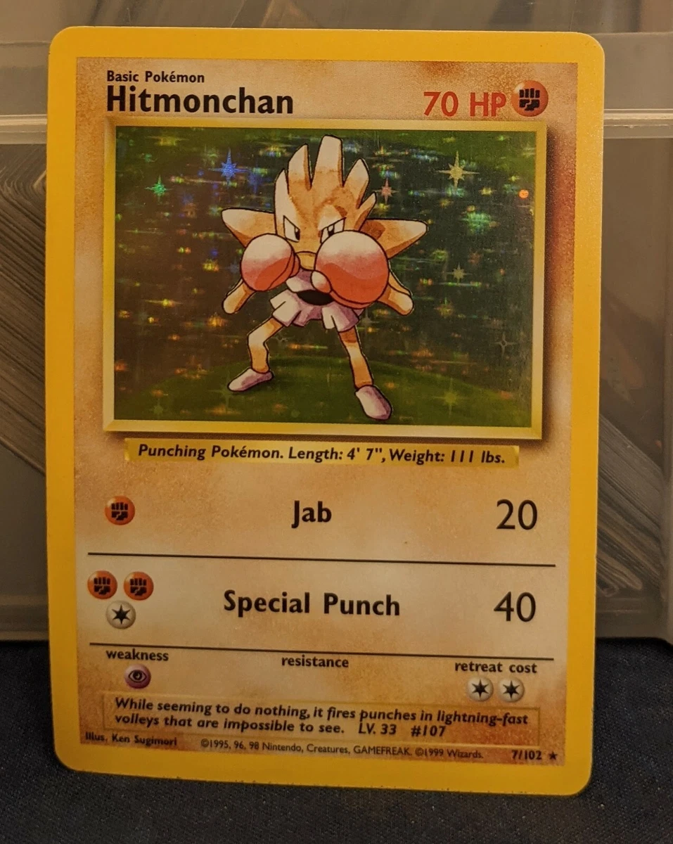 Hitmonchan Pokemon Card