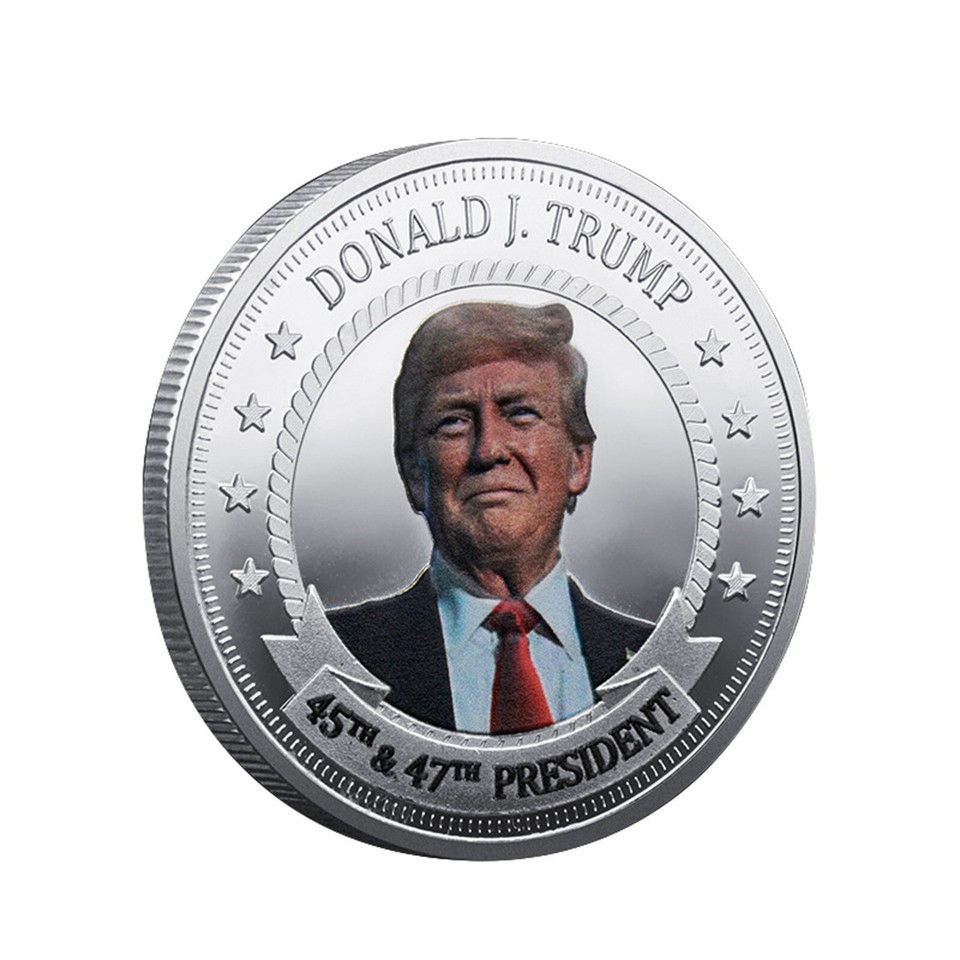 President Donald Trump Commemorative Coin 45-47th Metal Collection Coin ...