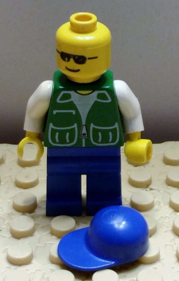 LEGO minifigure PROMO mini fig Set #1808 Airline Pilot | eBay