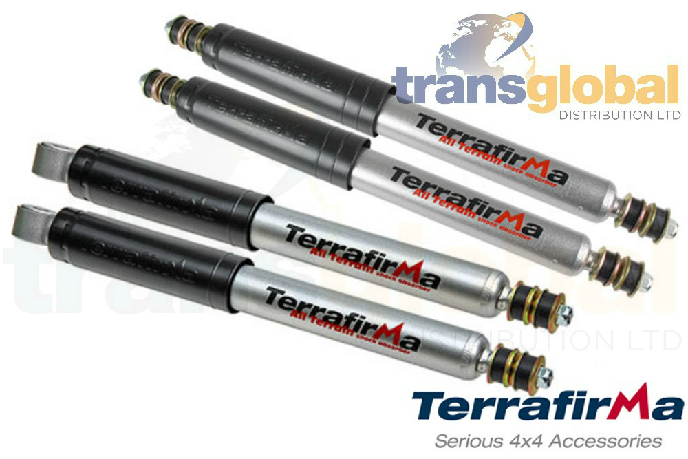 Front & Rear Shock Absorbers for Land Rover Defender All Terrain ...