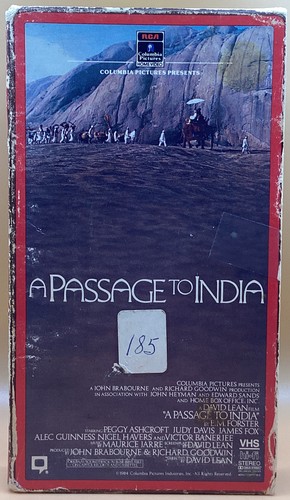 A Passage to India VHS 1964, 1985 RCA Sideload **Buy 2 Get 1 Free ...