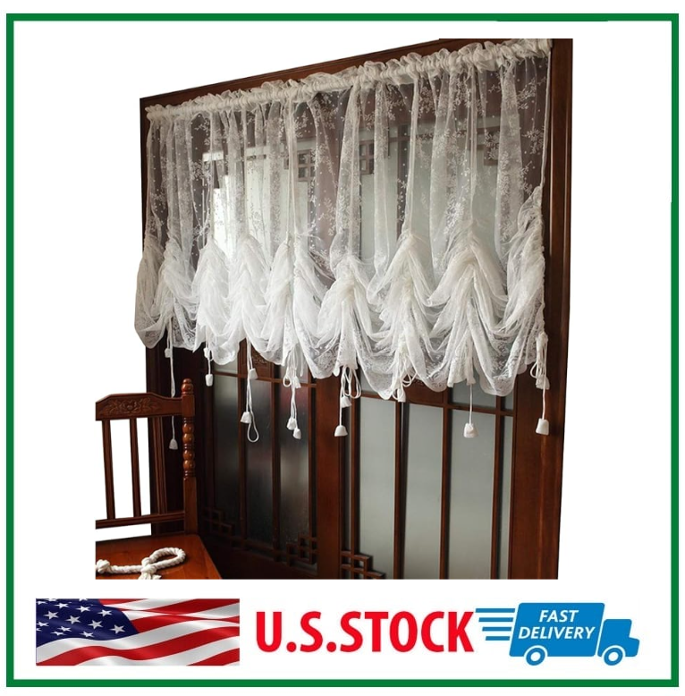 Lace Balloon Curtains