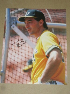 Oakland A's BILLY BEANE Signed 8x10 Photo MONEYBALL AUTOGRAPH 1B | eBay