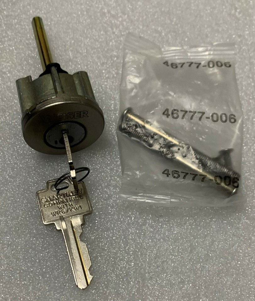 WISER SMART KEY COMPATIBLE LOCK CYCLINDER CORE WR6/KW1 800004-527 ...