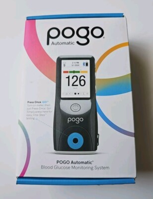 Pogo Automatic Blood Glucose Monitoring System Bluetooth w/ App Store ...