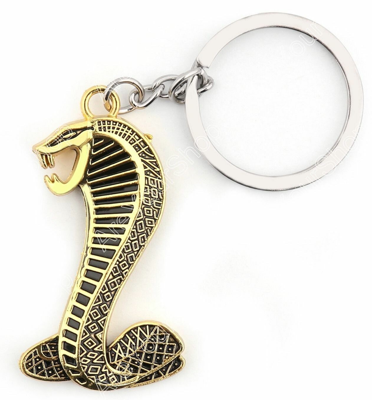 Mustang Cobra Key Chain Fob Remote Ring Keychain 4.6 GT500 Roush Shelby ...