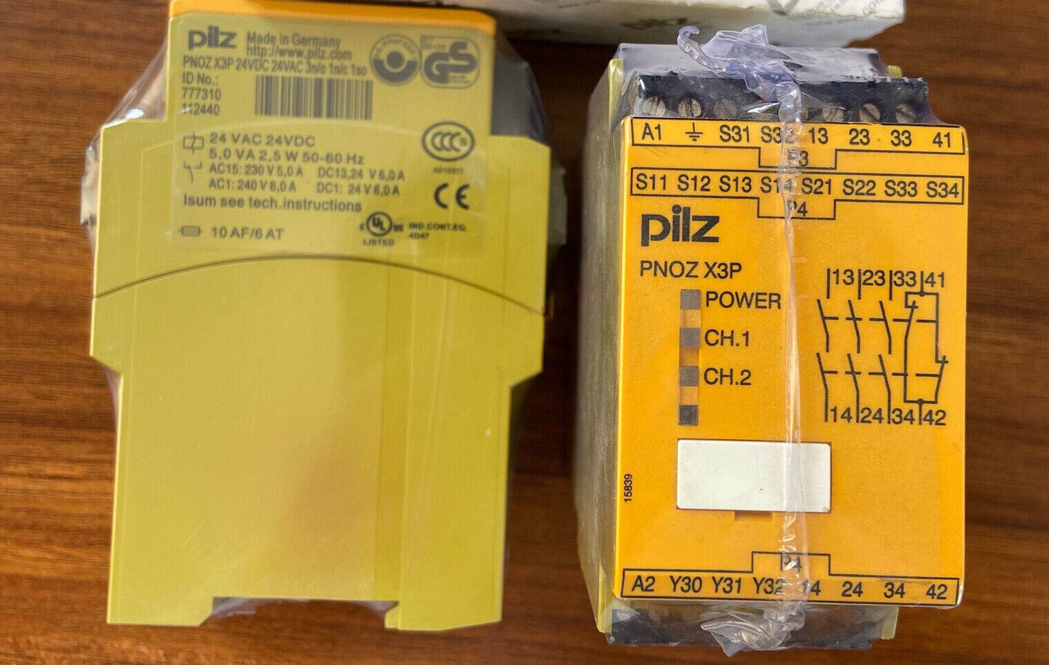 1pcs New PILZ 777310 PNOZ X3P 24VDC 24VAC 3n/o 1n/c 1 SAFETY RELAY FREE ...