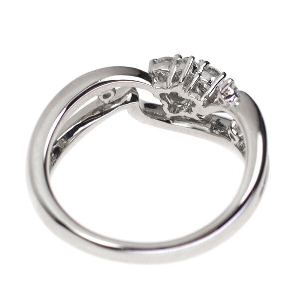 Pt900 diamond ring 0.28ct - Auth free shipping from Japan Pt900 diamond ring 0.28ct - Auth free shipping from Japan