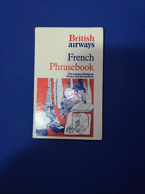Vintage 1974 British Airways Pocket Size French Phrase Book by Harper ...