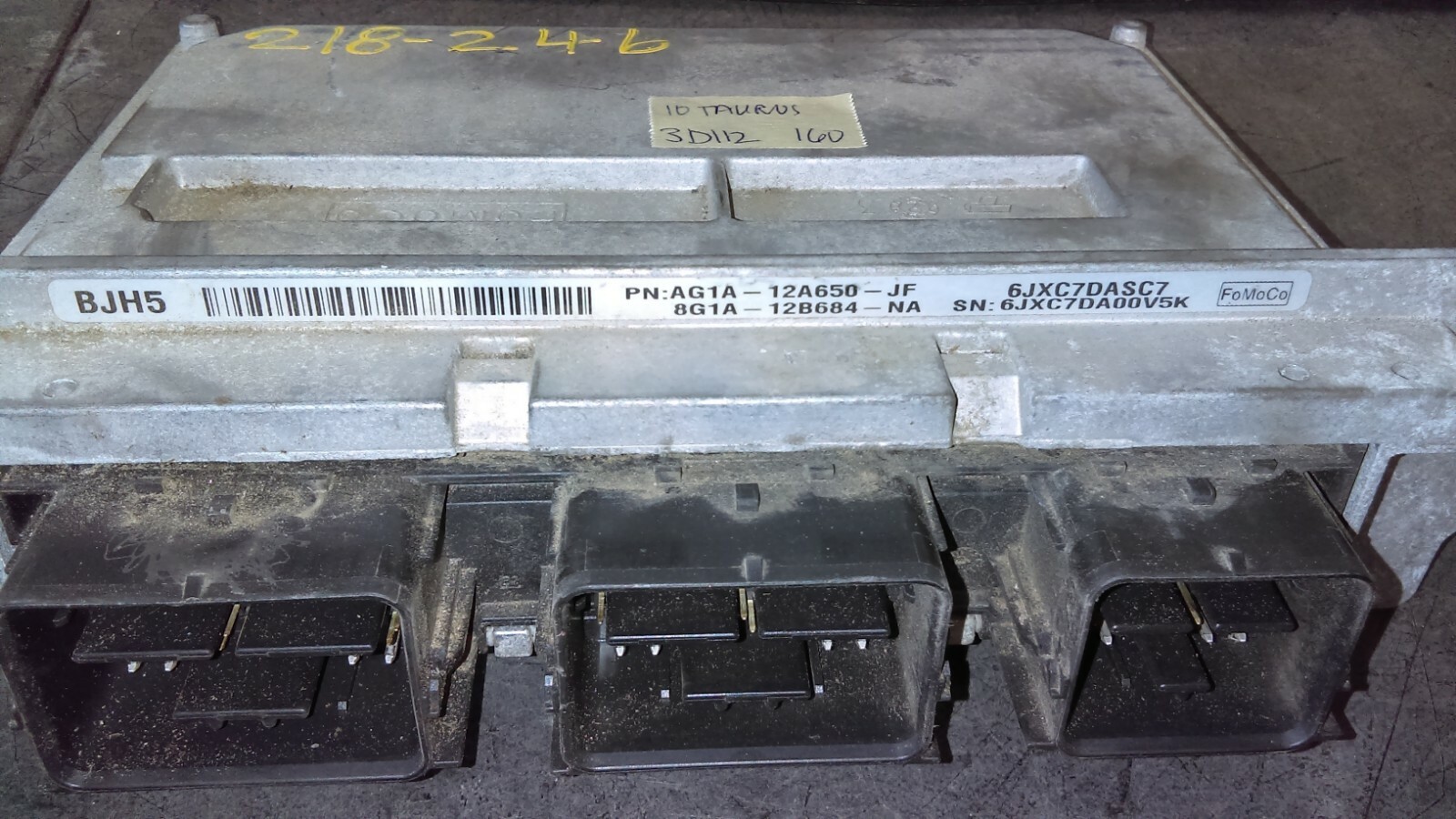 2010 Ford Taurus ecm ecu computer AG1A-12A650-JF | eBay