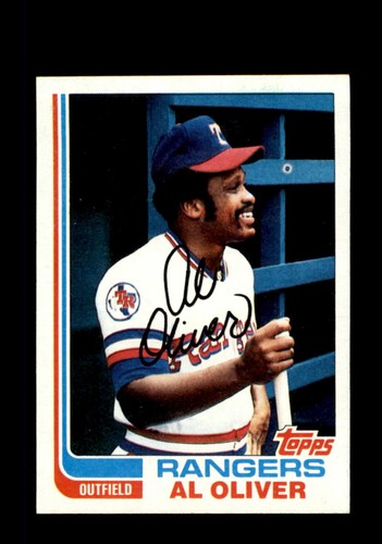 1982 Topps #590 Al Oliver Texas Rangers NM-MT | eBay