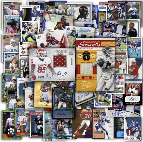 🥶20 Card Football Lot Auto Numbered Patch Rookie Cards Cheap🥶 | eBay