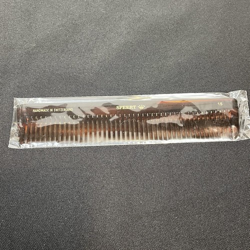 Speert #15 Swiss Made High-Quality Hair Comb - Havana Brown- New in ...