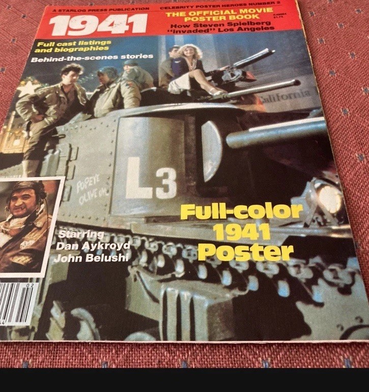 “1941” Movie Magazine/ Poster Book with John Belushi | eBay