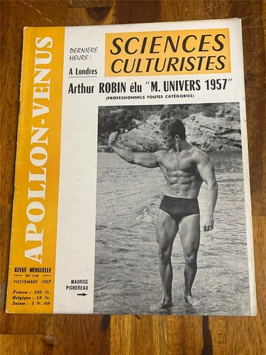 SCIENCES CULTURISTES #110 bodybuilding muscle magazine ARTHUR ROBIN 11 ...
