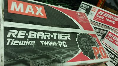 TW898-PC TIE WIRE 21GA. POLY COATED 50-PK MAX REBAR TIER RB398 RB518 | eBay