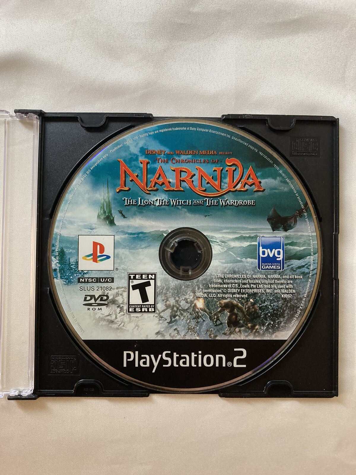 Chronicles of Narnia: The Lion, the Witch, and the Wardrobe PS2 Disc ...