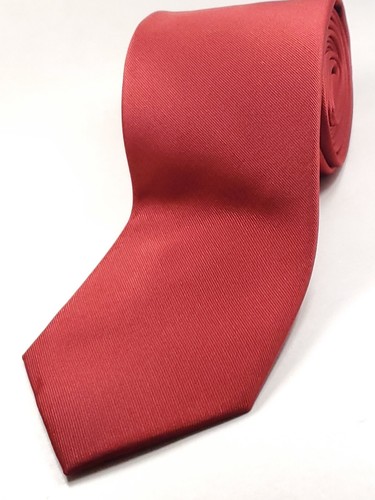 RALPH LAUREN CHAPS Men's Tie Solid Red Necktie NEW | eBay