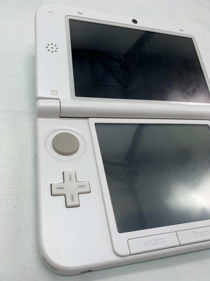 Nintendo 3DS LL Mint White console Japanese ver. In Box Exc | eBay