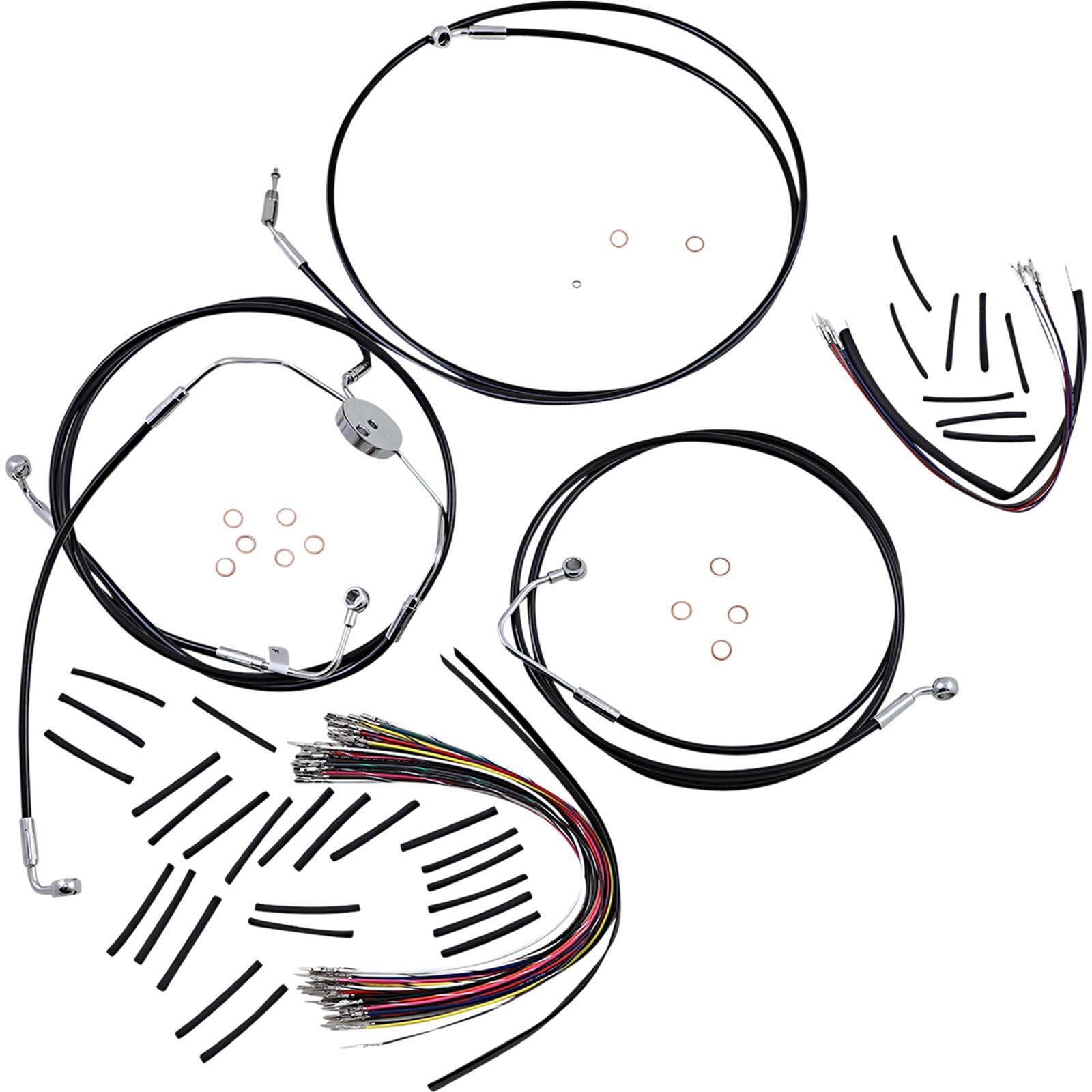 Magnum Control Cable Kit - XR - Black 489022 | eBay