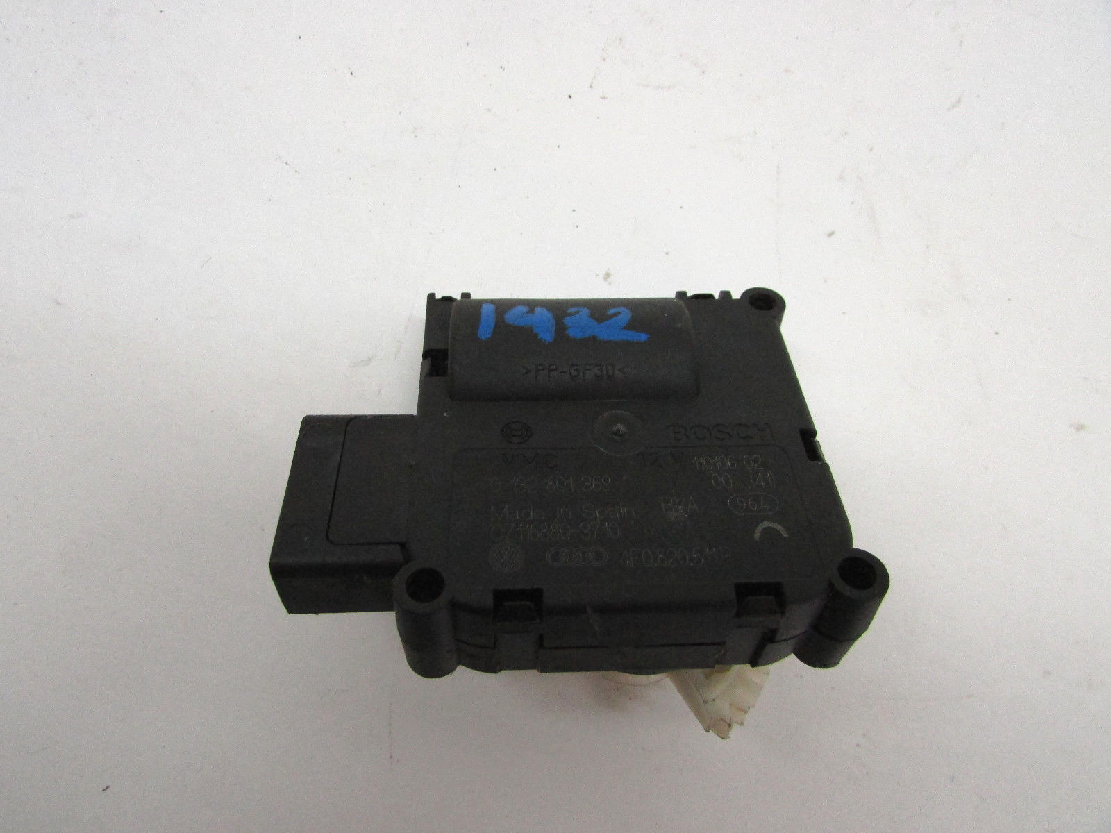 2006 AUDI A6 SERVO DAMPER FLOW MOTOR HEATER A/C 4F0 820 511 B OEM 05 06 ...