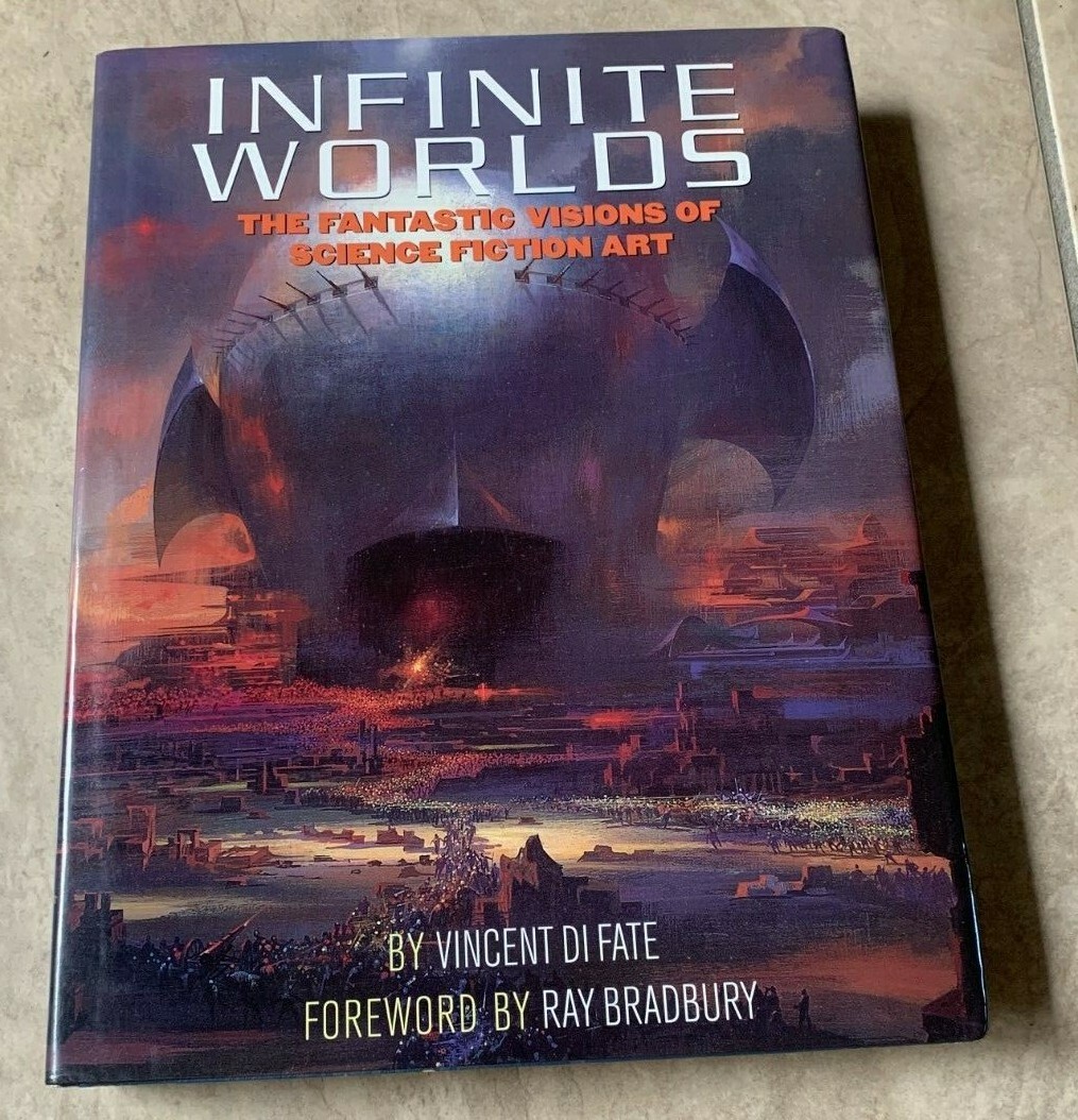 Infinite Worlds Fantastic Visions of Science Fiction Art Hardcover Book ...