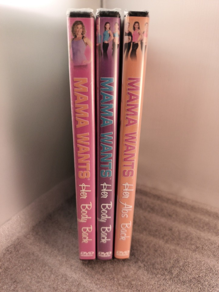 3 LOT OF MAMA WANTS HER BODY BACK DVDS Lisa Druxman NEW SEALED | eBay